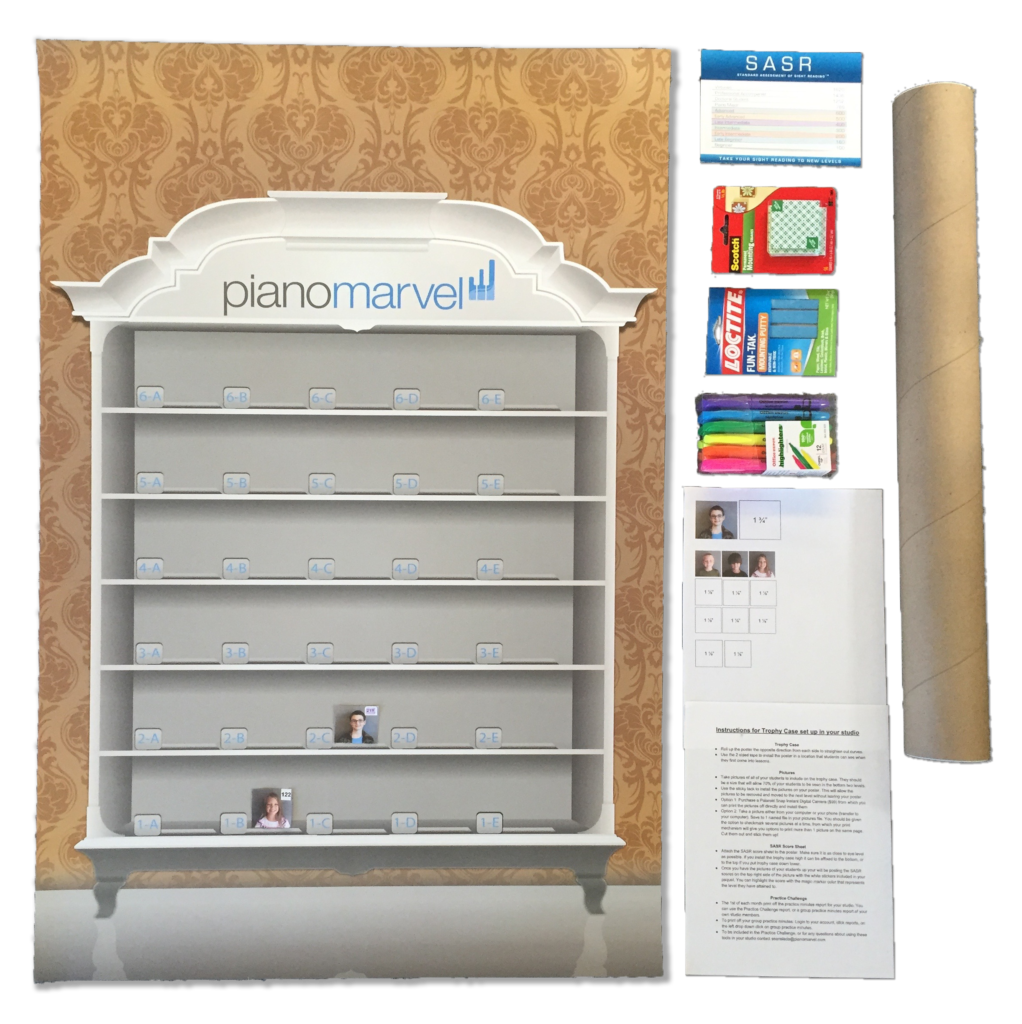 Piano Marvel Progress Tracking Kit | Music Marvel